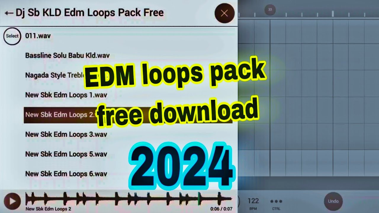 edm loops pack free download | edm flp project free download | new ...