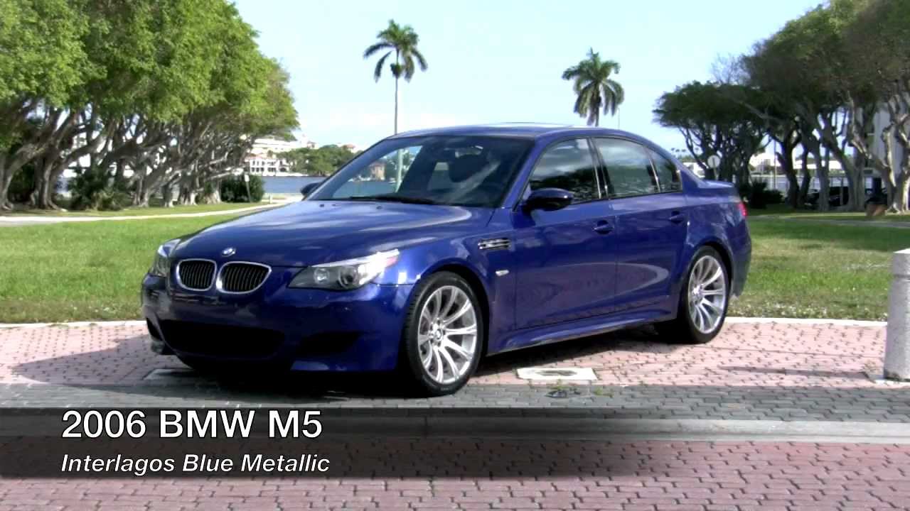 2006 BMW M5 Interlagos Blue Metallic - YouTube