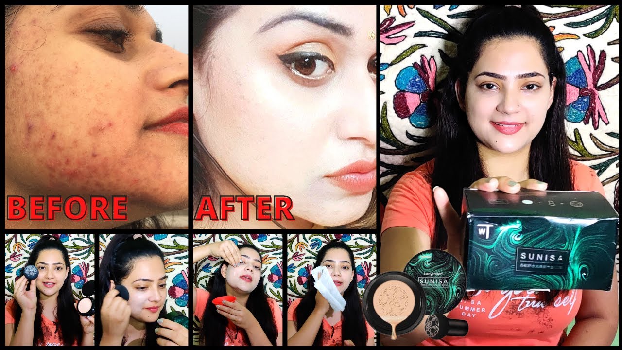 Sunisa foundation review & demo #sunisa foundation mushroom headed ...