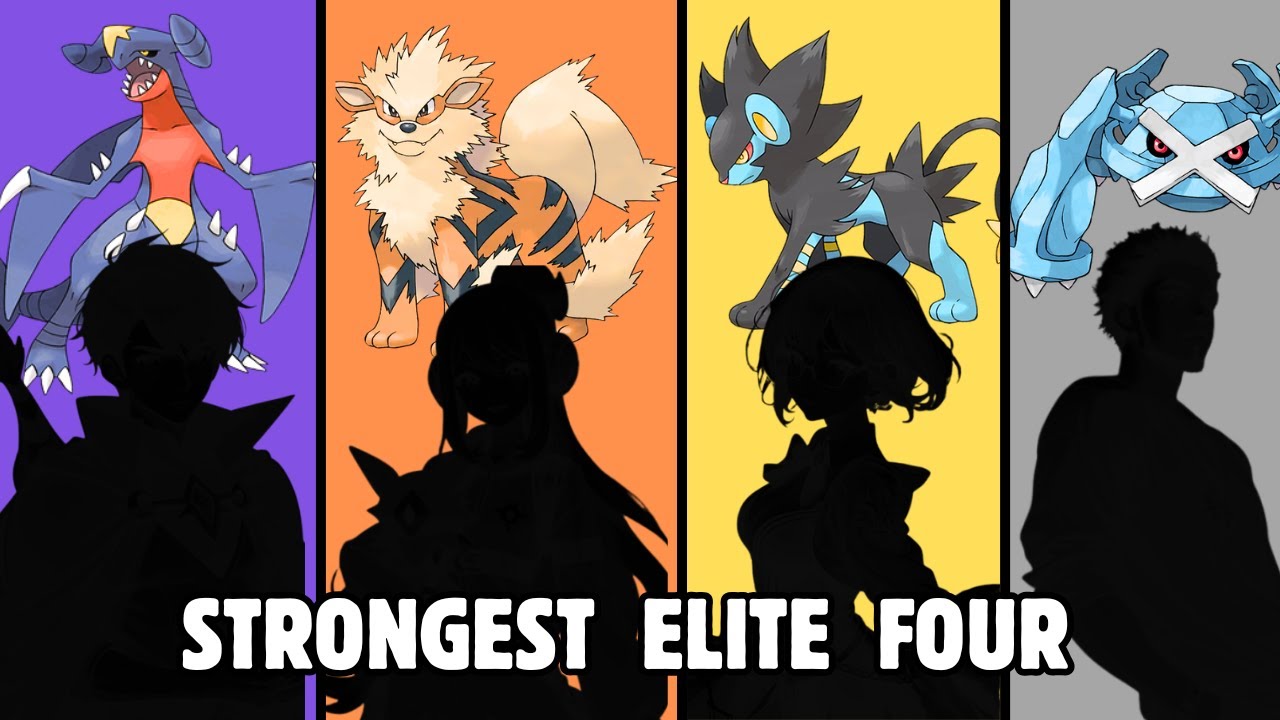 Building the Strongest Pokemon Elite Four - YouTube