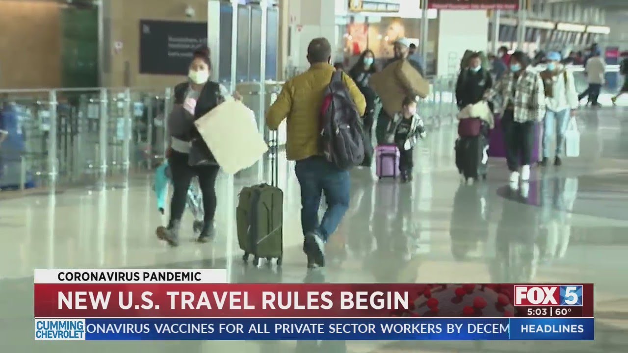 New US Travel Rules Begin - YouTube