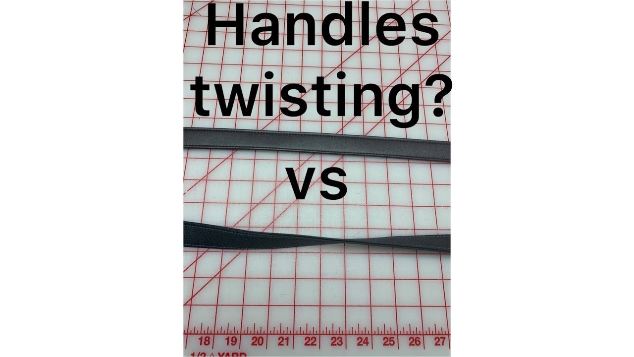How to avoid the handle twist - YouTube