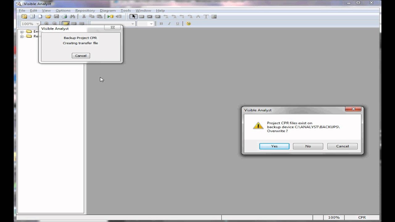eTutorial Brief: How to switch between Projects in the Visible Analyst ...