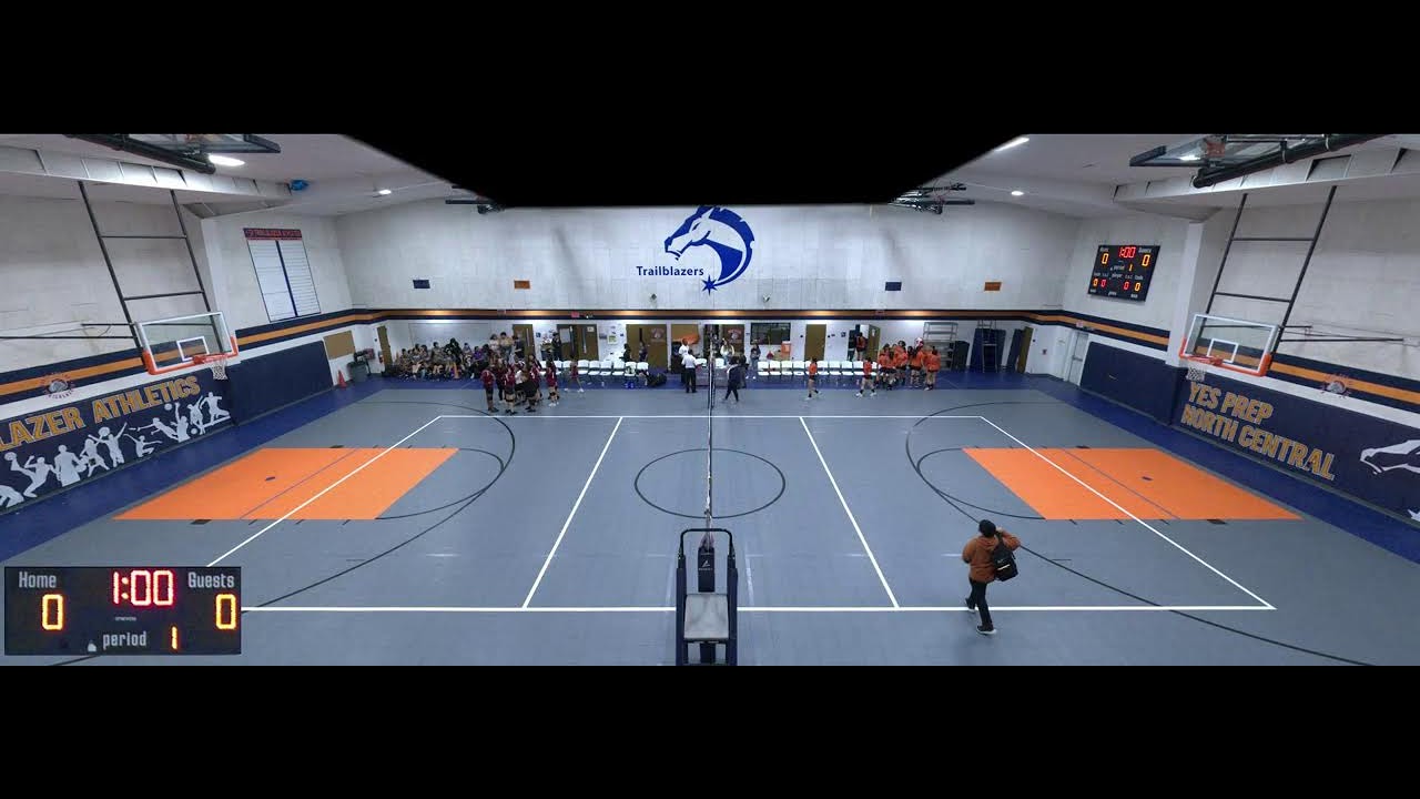 YES Prep North Centr vs YES Prep Fifth Ward Girls' JV Volleyball - YouTube