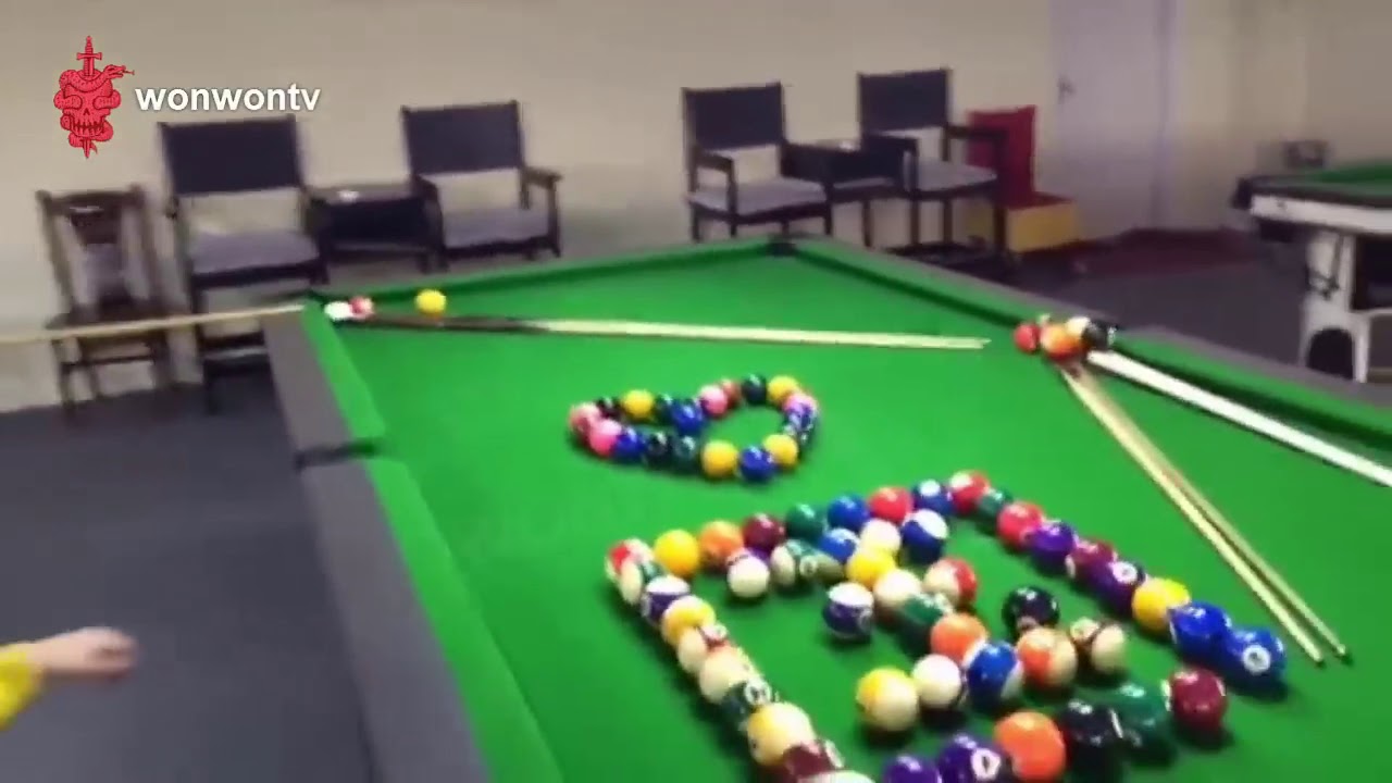 8 Yr Old Pool Prodigy l Master Skills Baby Girl Pool Trick Shot Part 1 ...