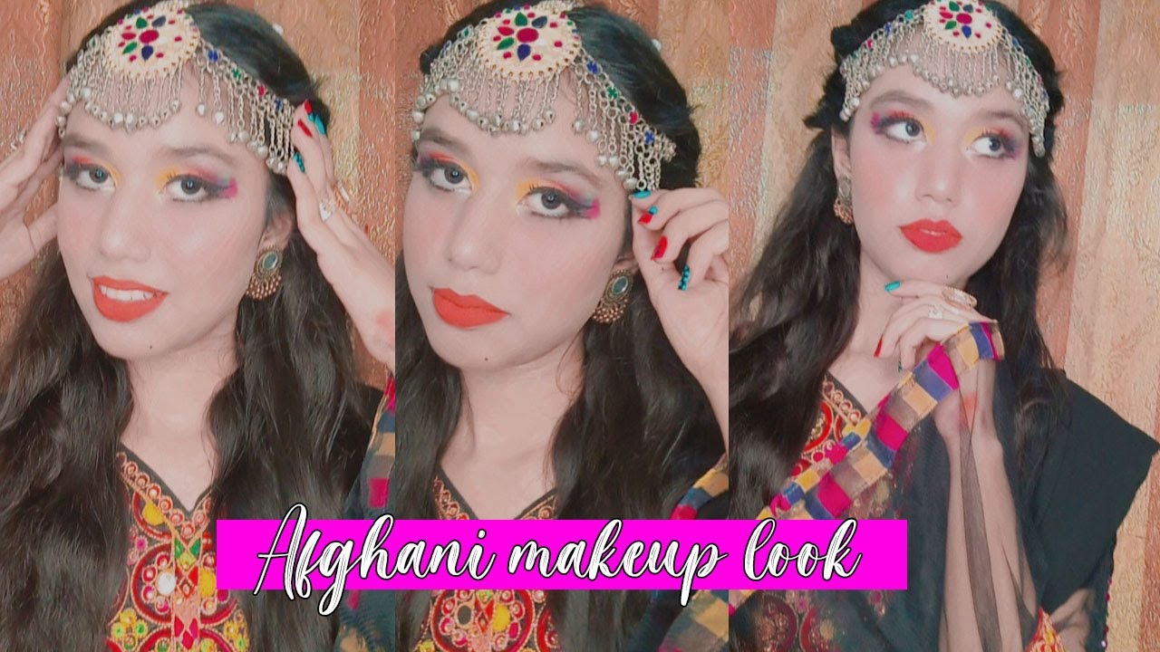 Afghani Makeup Look | Pathani Inspired Look | Fabulous Afghani Makeup ...