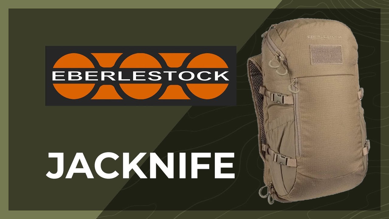 Batoh EBERLESTOCK S1 JACKNIFE - Military Range - YouTube