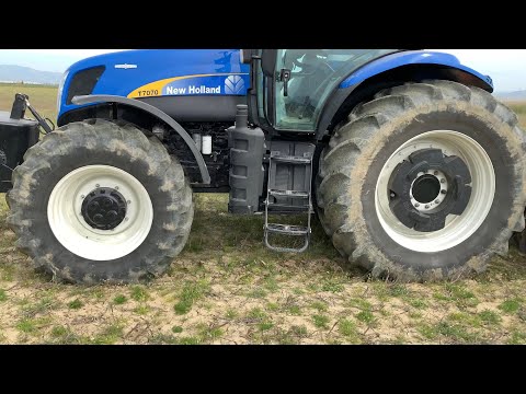 ARTILARINI EKSİLERİNİ İTHAL NEW HOLLAND KULLANICISI ANLATIYOR - T7070