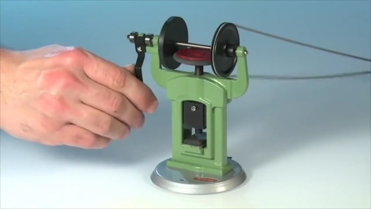 Wilesco M93 Friction Driven Spindle Press Live Steam Accessory - YouTube