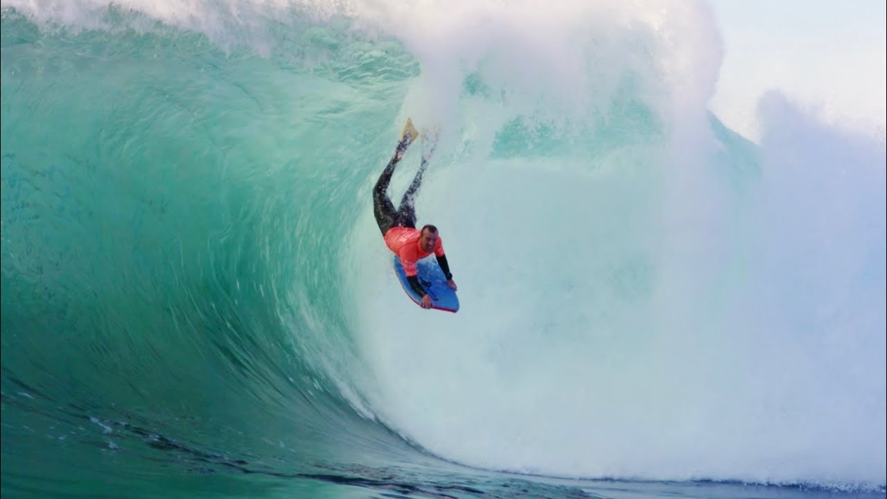 Bodyboarding A Massive Reef Slab In Competition Is Back | Shark Island ...
