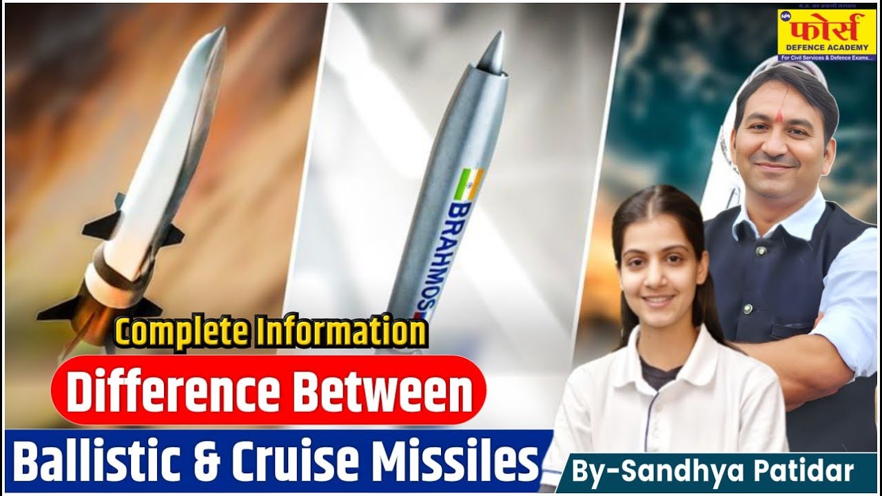 Ballistic vs Cruise Missiles | What's the Difference? | difference ...