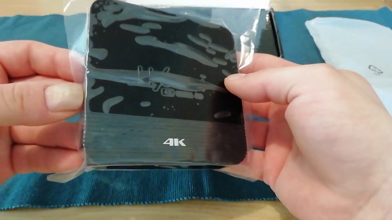 H96 MINI H8 Smart TV Box Android 9 4K 2/16Gb - unboxing - YouTube