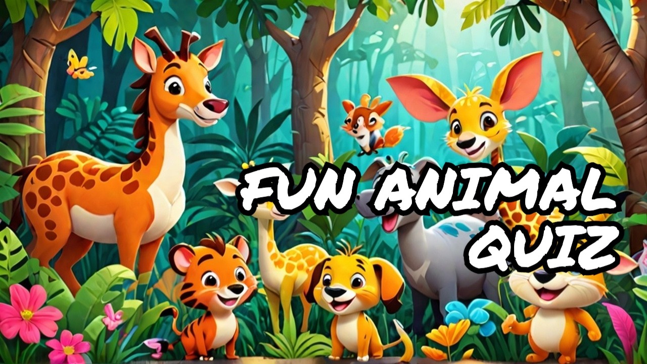 🐾 The Ultimate Animal Quiz for Kids! | Fun & Educational Adventure 🦁🎉 ...