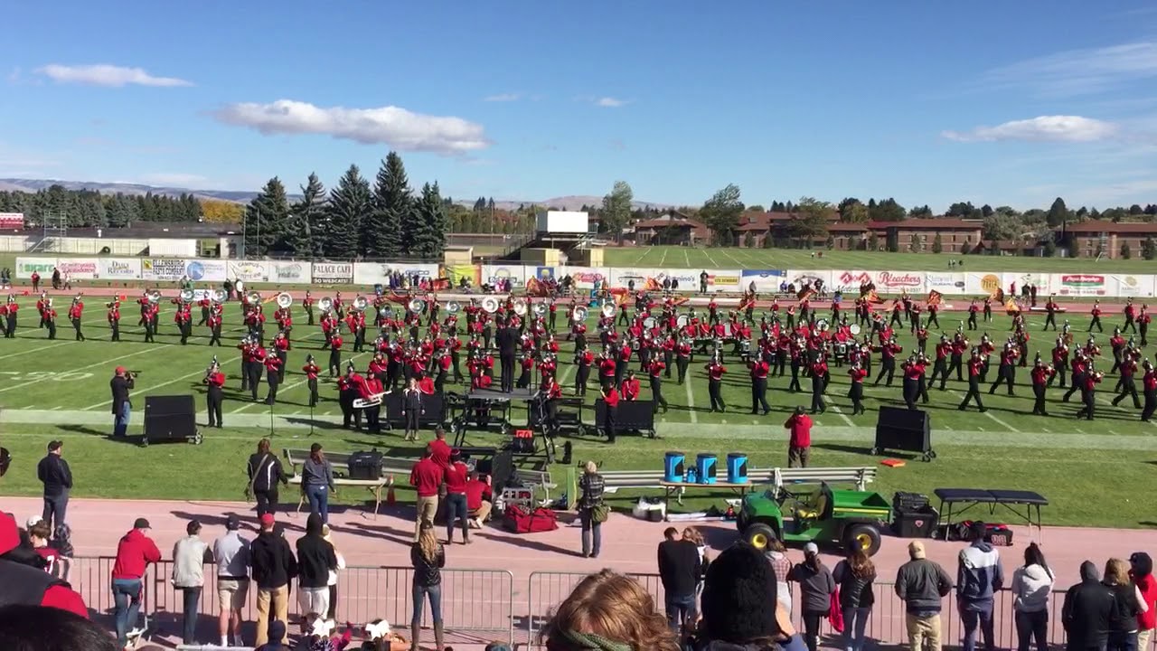 Burn and Fireball - CWU Marching Band 2017 - YouTube