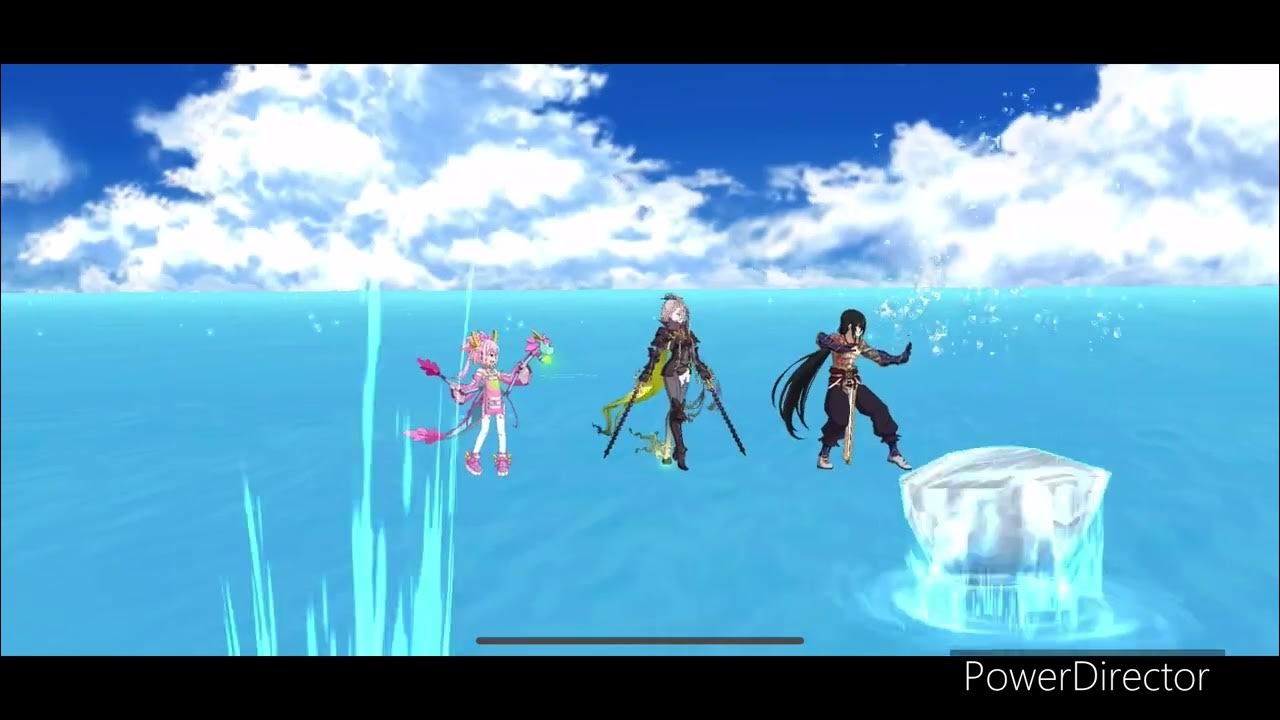 FGO 108人のハロウィン・リベリオン！【高難易度】激闘！カルデア梁山泊！水着牛若丸3ターン#fgo #fgota - YouTube