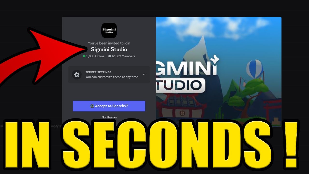 HOW to JOIN SIGMINI STUDIO DISCORD SERVER PC & MOBILE - YouTube