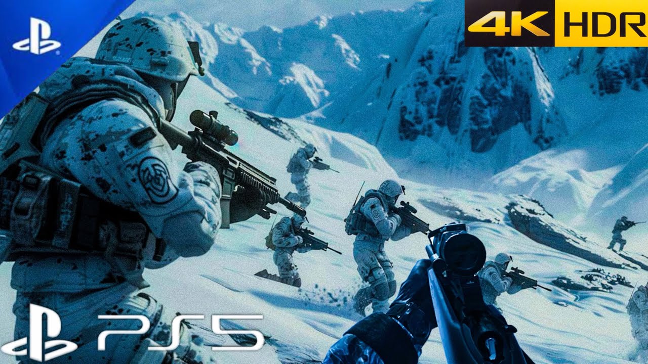 FROZEN TUNDRA (PS5) LOOK AMAZING IMMERSIVE ULTRA Graphics [PS5 4K HDR ...
