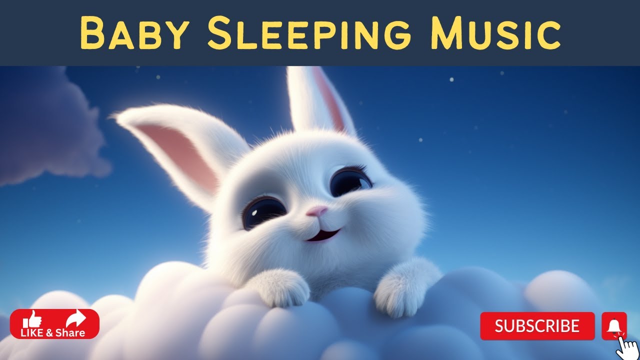 Serenity in the Clouds: Blissful Slumber of a Cute Rabbit | Baby ...