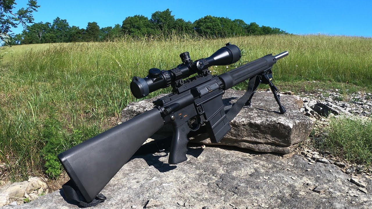 Rock River LAR-8 .308 - YouTube