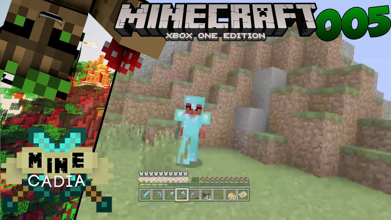 Minecraft Xbox One | Minecadia SMP 005 House Designing - YouTube