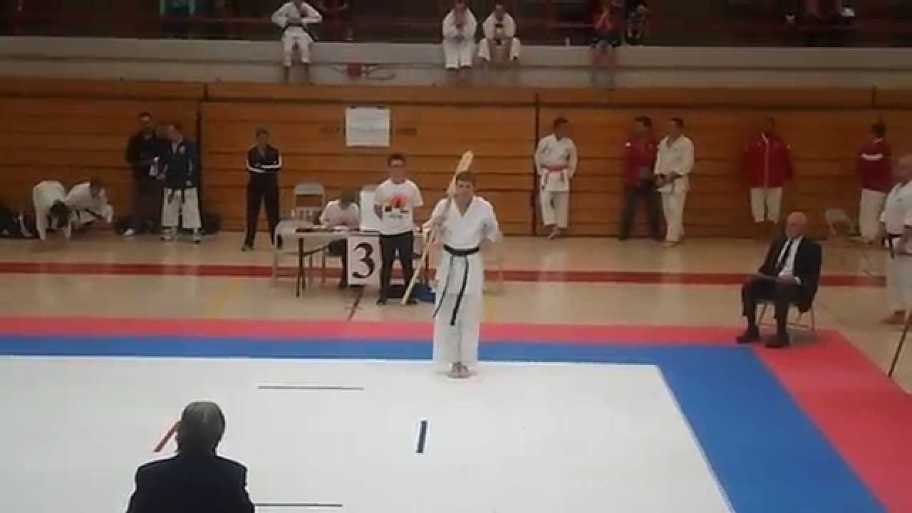 Wa no Kizuna 2015 - Advanced Kobudo - Tsuken Aku Cho no Eku Bo - YouTube