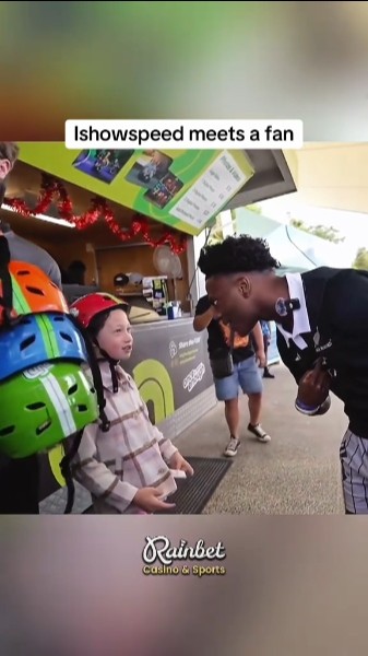 Speed meets a fan 😲👀 #shortsvideo #shorts #ishowspeed #funny # ...