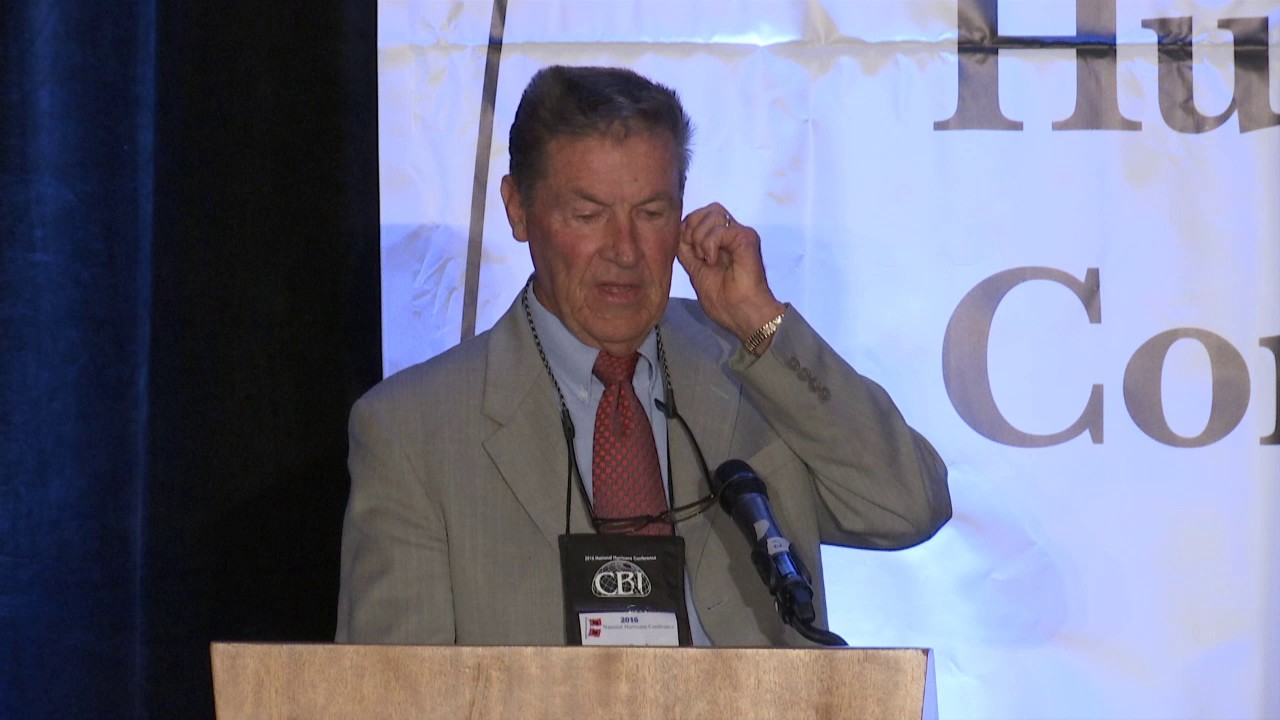 Dr. Neil Frank Addresses 2016 National Hurricane Conference - YouTube