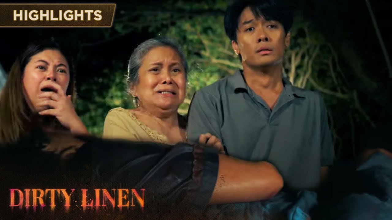 Lydia, Riza and Noel discover Olivia's body | Dirty Linen - YouTube