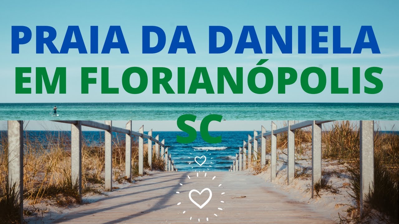 PRAIA BALNEÁRIO DANIELA. FICA EM FLORIANÓPOLIS SC, PONTO TURÍSTICO ...