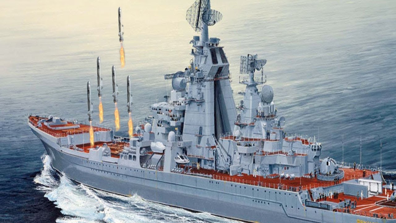Russian Navy in Action! Here's Russian Deadly and Unbeatable Kirov ...