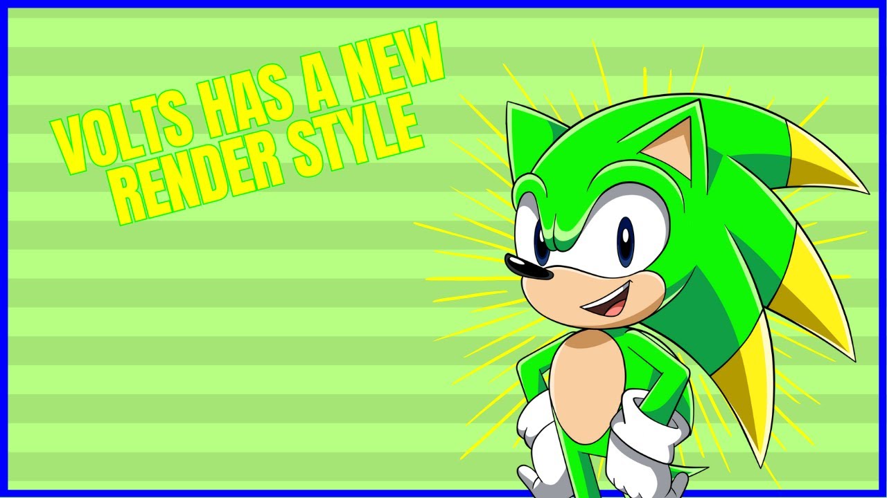 Volts Gets A New Render Style From A Very Famous Artist - YouTube