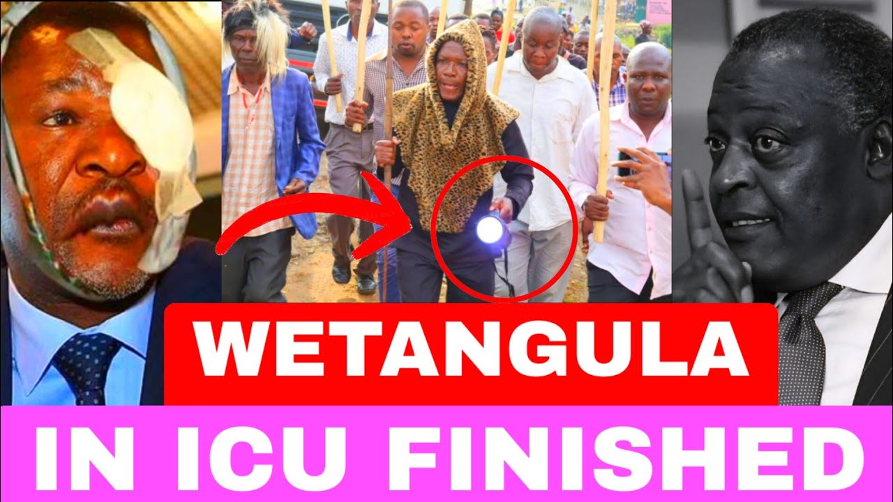 Boni Khalwale BEAT Wetangula in JIRONGO Burial as George khaniri drop ...