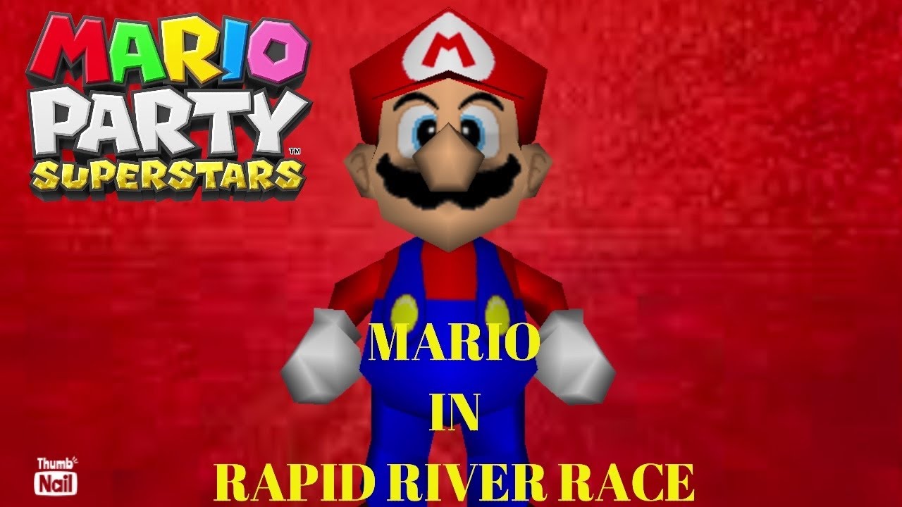 Mario Party Superstars - Mario in Rapid River Race - YouTube