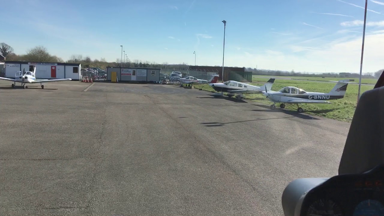 Helicopter ride from Liverpool Airport - YouTube