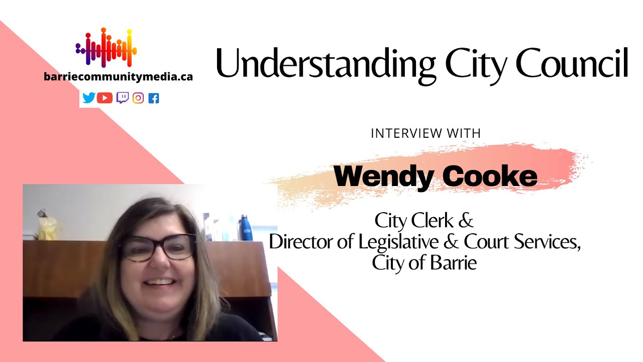 Understanding the city council with the city clerk Wendy Cooke - YouTube