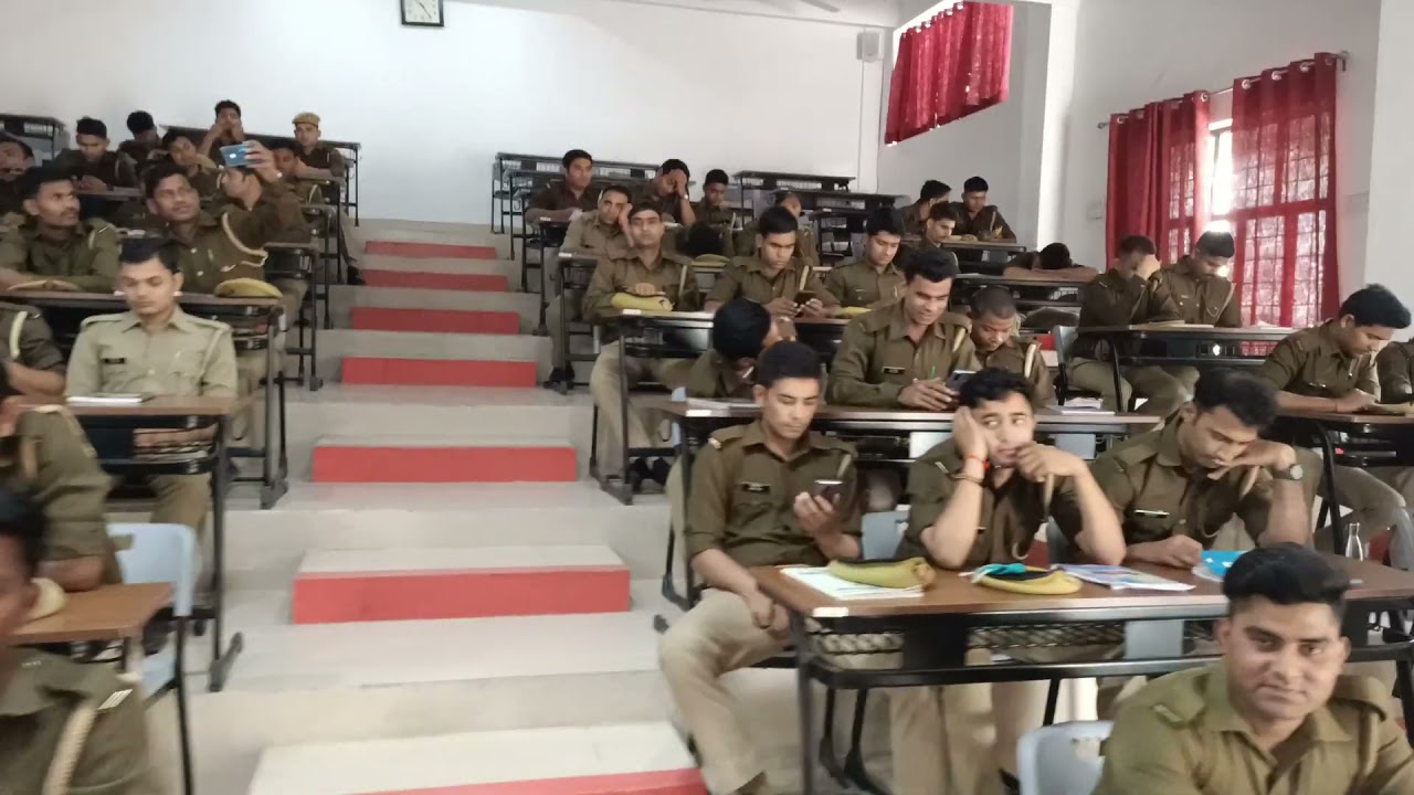 Police Training Class Room video 2021||Police training classes|| Crpc ...