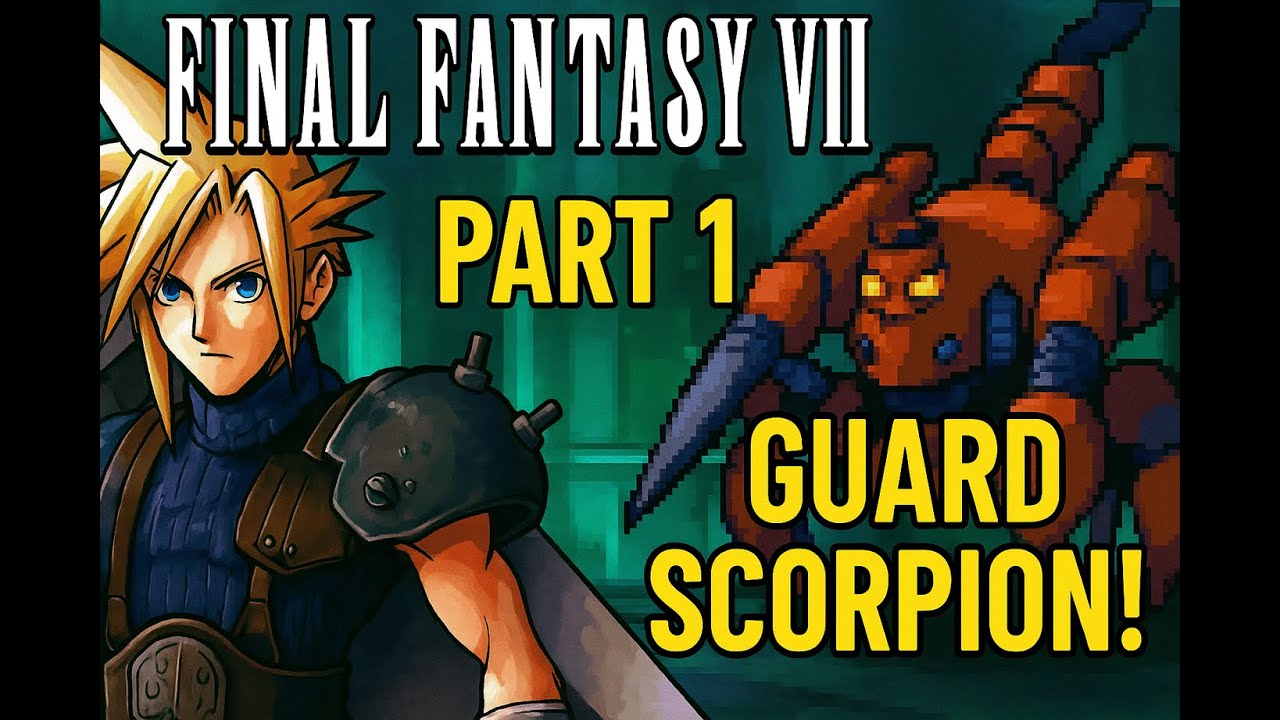 Final Fantasy VII (1997) - Part 1: Bombing Mission & Guard Scorpion ...