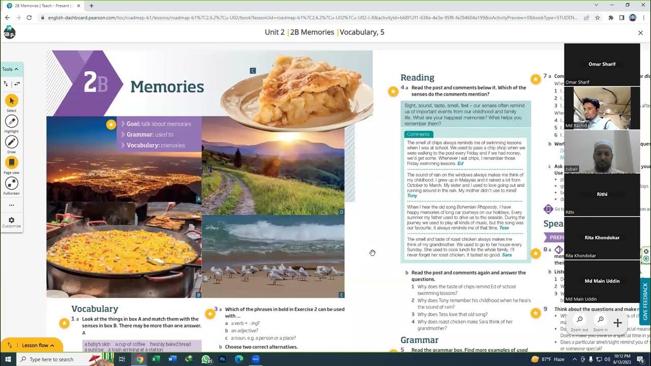 English for Adult Learners | Pre-Intermediate - B1 | Unit – 2 | Section ...