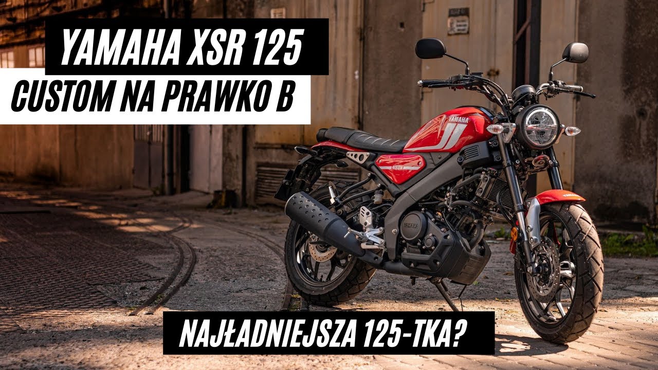 Yamaha XSR 125: custom, którego tak bardzo potrzebowaliśmy? - YouTube