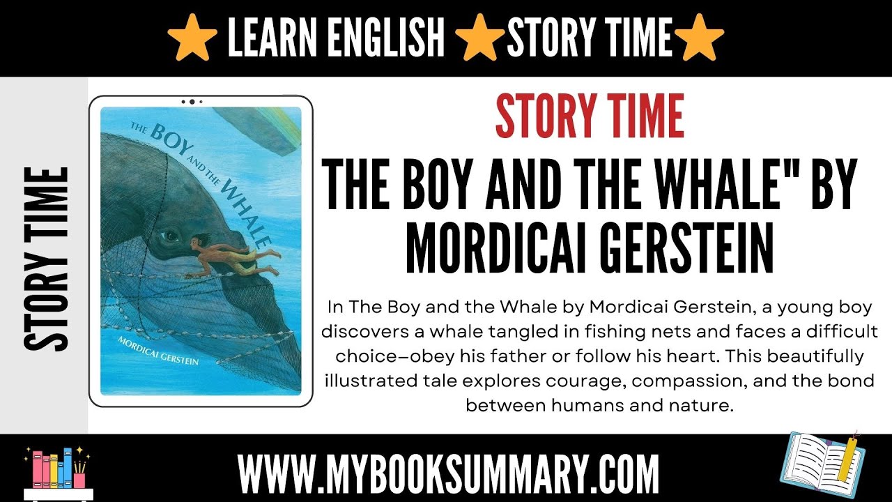 Learn and Improve English ⭐The Boy and the Whale" by Mordicai Gerstein ...