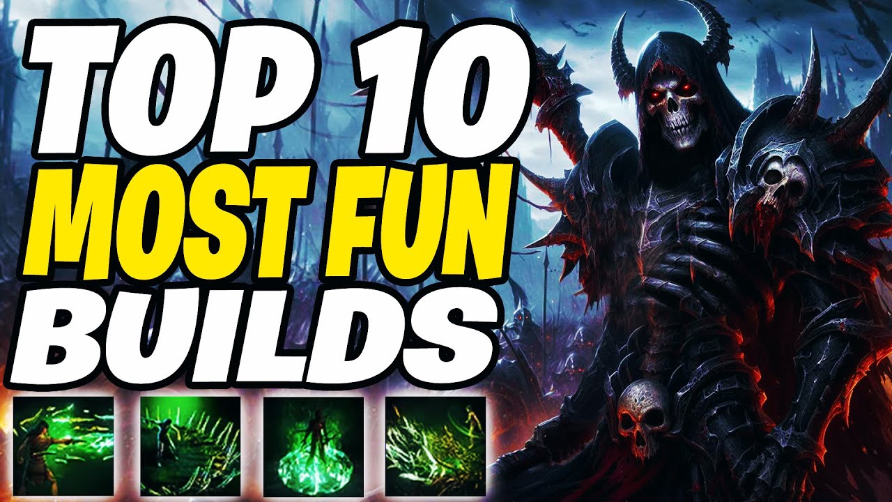 TOP 10 MOST FUN BUILDS RIGHT NOW! Path of Exile 2 Builds (POE2 BUILDS ...