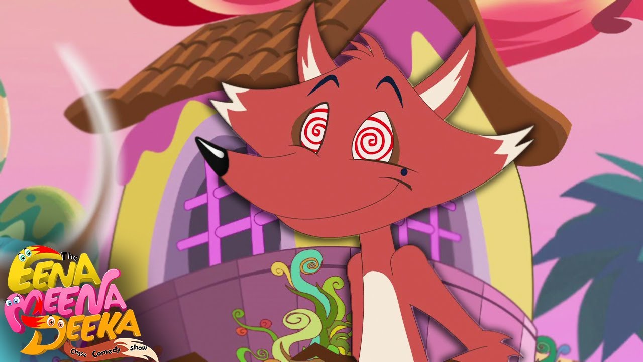 Chocolate Factory Chase: Chickens vs. the Crafty Fox! | Eena Meena ...