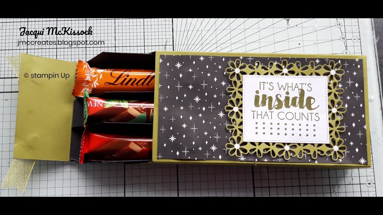 Lindor Chocolate Gift box tutorial Thur 18 Oct 18 - YouTube