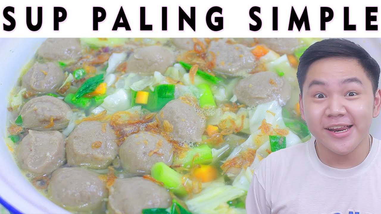 SUP PALING SIMPLE DAN ENAK BANGET!!! - YouTube