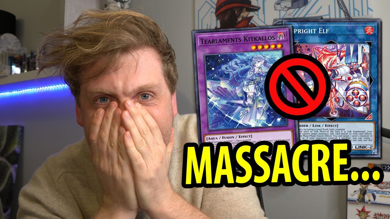 IT'S A MASSACRE... (TCG BANLIST Live Reaction) - YouTube