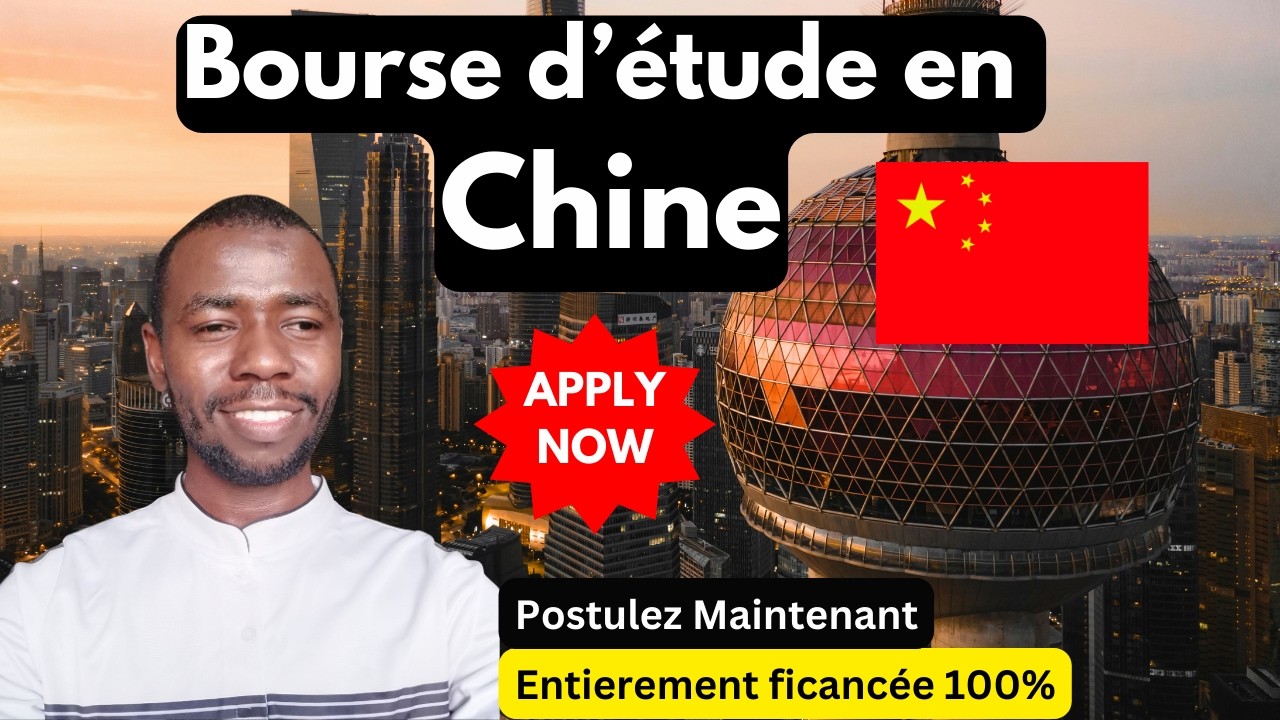 Bourse CSC 2024 : Études Supérieures en Chine sans Frais de Scolarité - YouTube