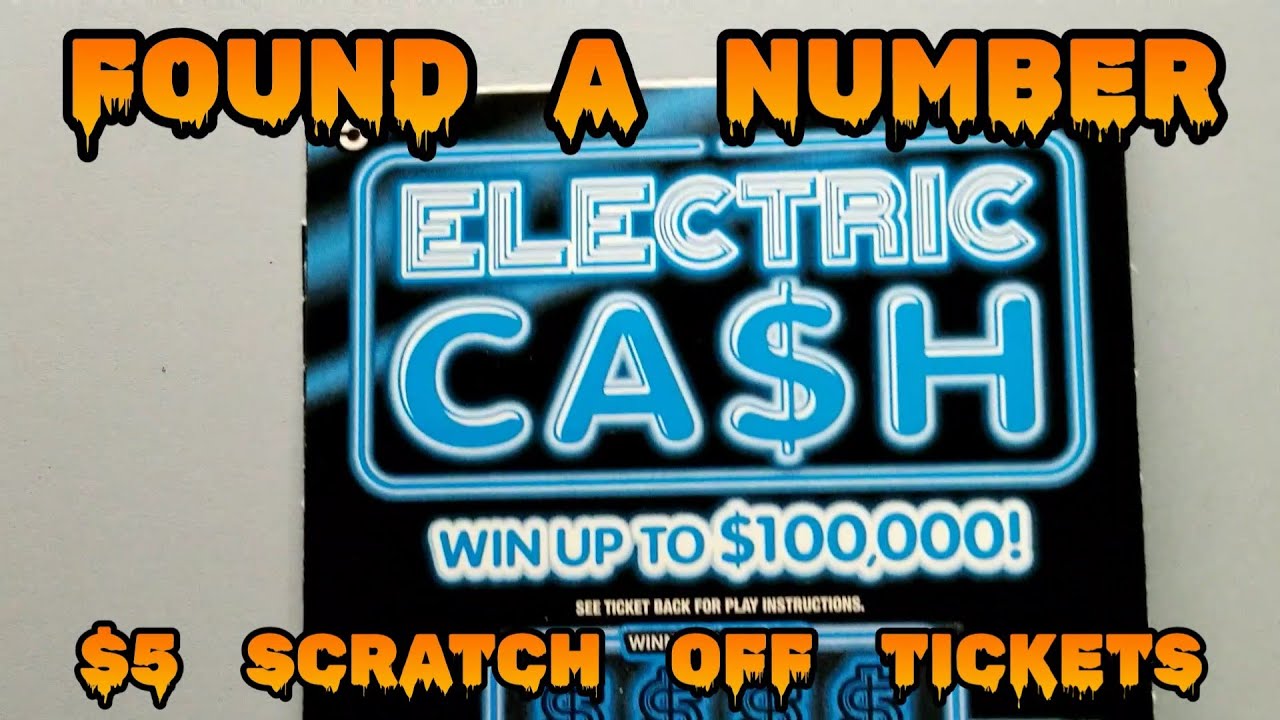 ELECTRIC CASH !! TWO TICKETS !! $5 MAINE scratch off ticket - YouTube