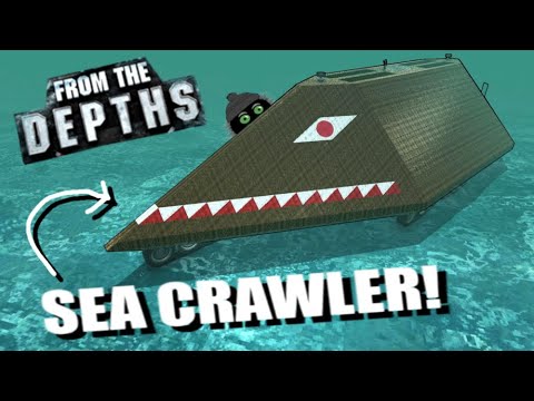 Sea Crawler Shenanigans! 🚜🤿 From the Depths Building Stream - YouTube