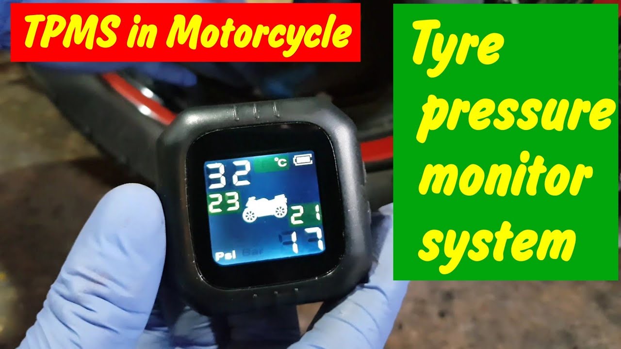 Introduce TPMS in Motorcycle for Gs Ybr beneli wego others(Tyre ...