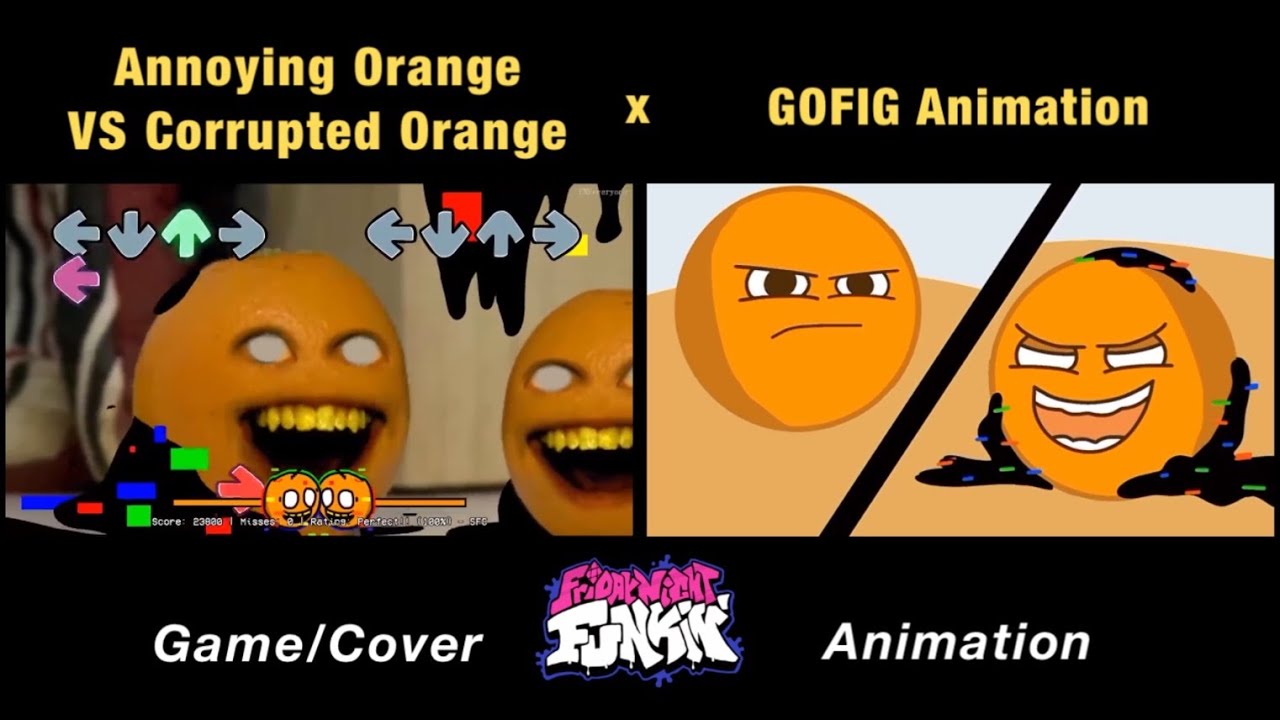 Annoying Orange vs Corrupted Annoying Orange | Come Learn With Pibby x ...